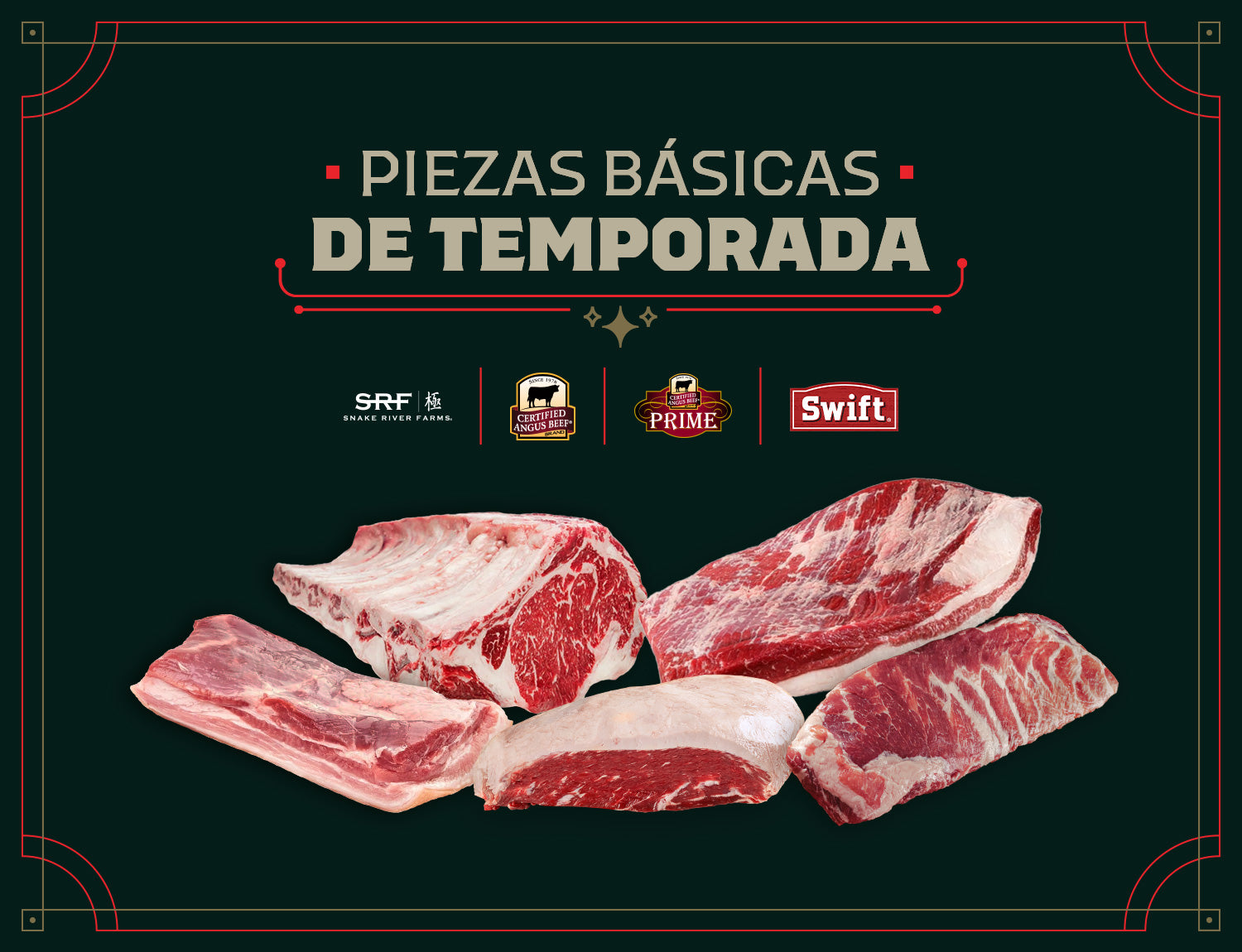 🥩 ¡Piezas básicas de temporada! 🥩